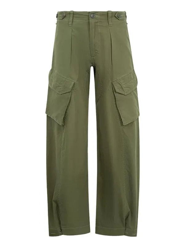 R13 Barrel Cargo Pants - Green