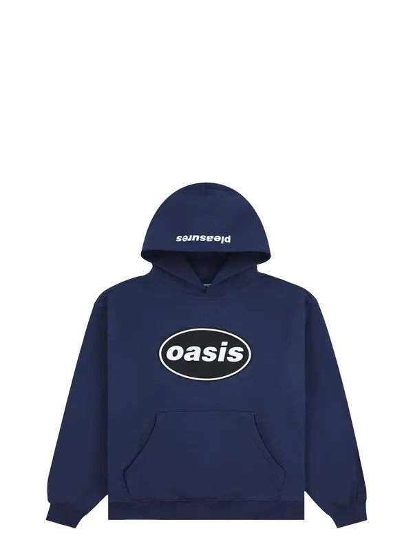 PLEASURES Knebworth Hoodie - Blue