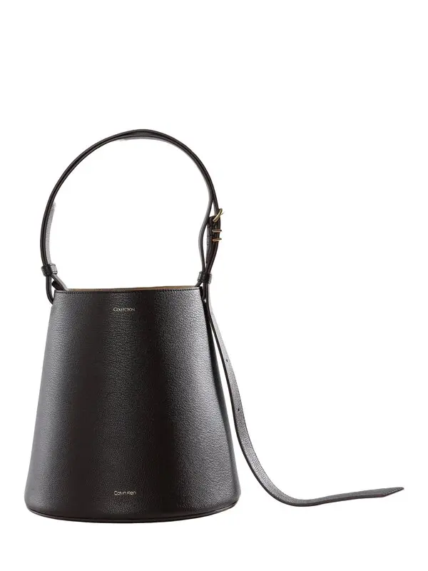 Calvin Klein Orbita Bucket Bag - Brown
