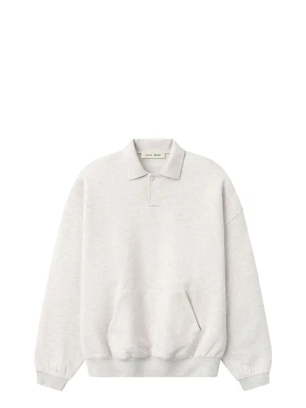 Fear Of God Signature 90's Polo Sweatshirt - Tan