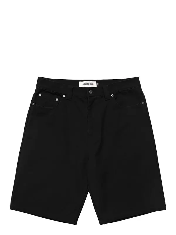 METALWOOD STUDIO Canvas Short - Black