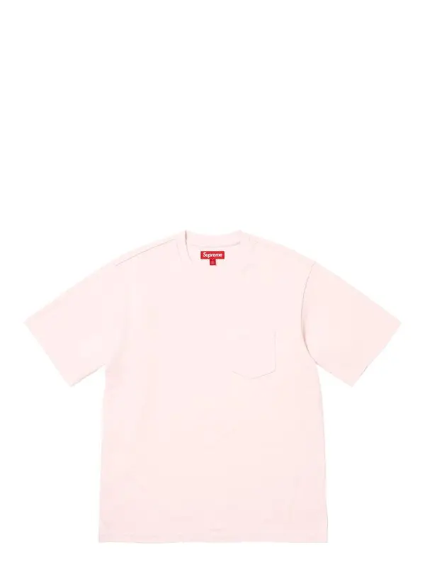 Supreme Short-sleeve Pocket Tee - Pink