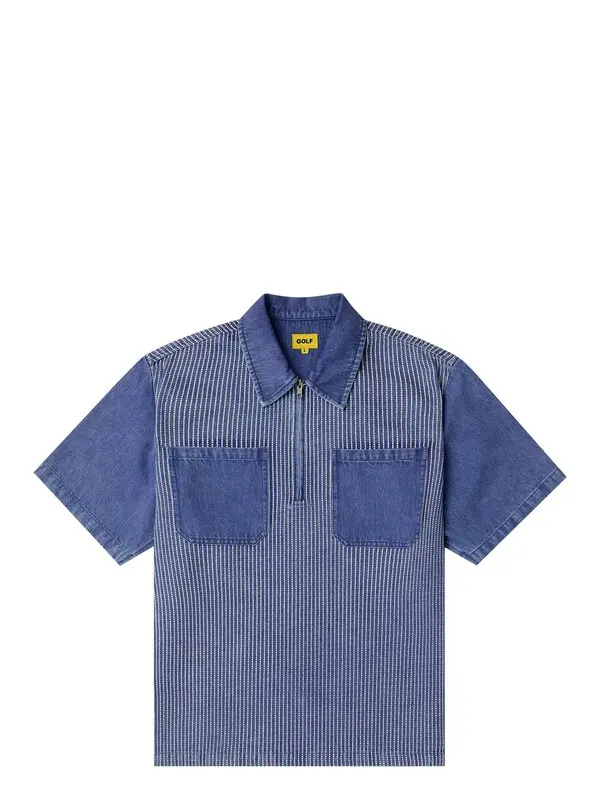 GOLF WANG Union 2 Work Shirt - Blue