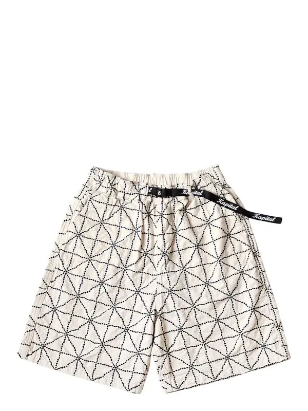 Kapital Folk-dojo Easy Shorts - Cream