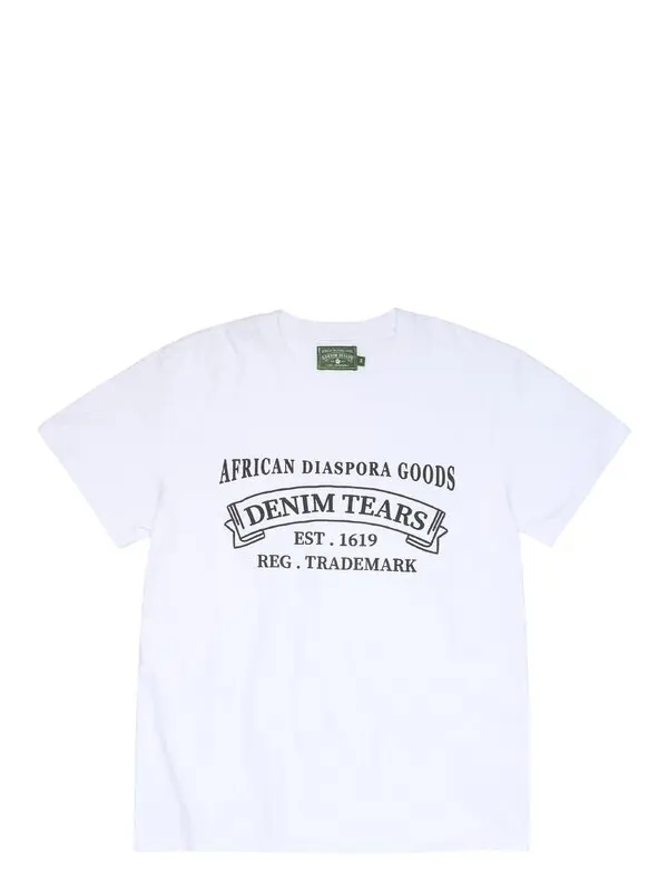 DENIM TEARS Adg Tee - White