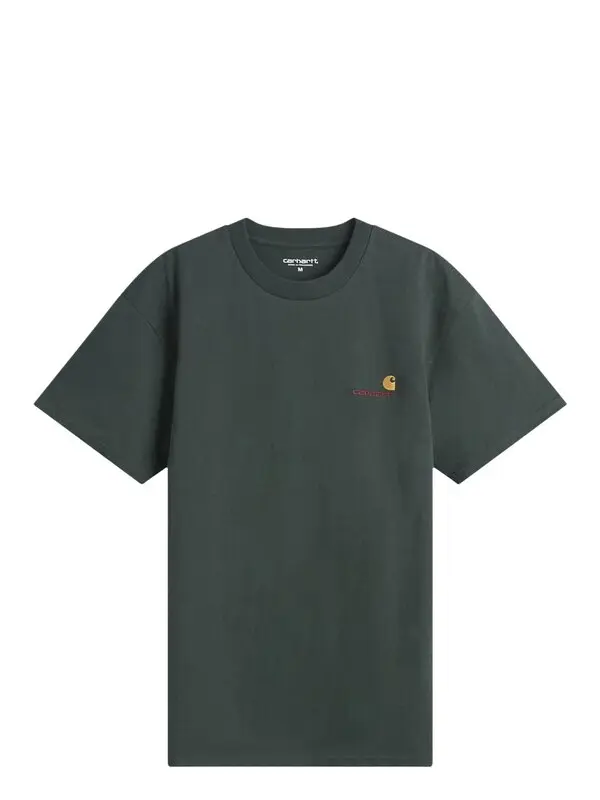 Carhartt Work In Progress American Script T-shirt - Green