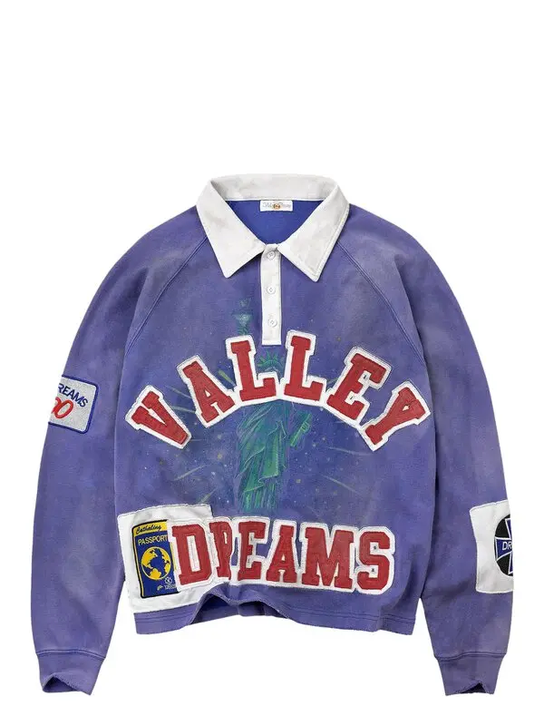 VALE FOREVER Ben Rugby Shirt - Blue