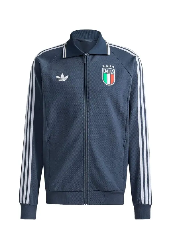 Adidas Italy Away Anthem Track Jacket - Blue