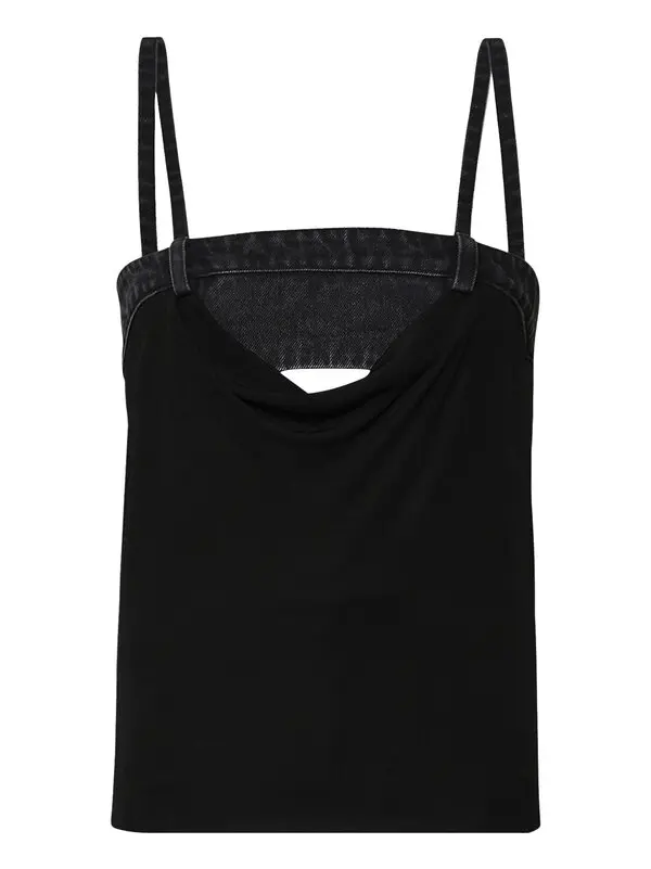 Christopher Esber Draped Duo Bustier - Black