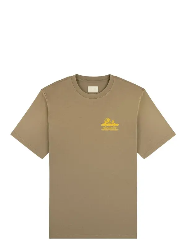 Aimé Leon Dore Sun Faded Unisphere T-shirt - Tan