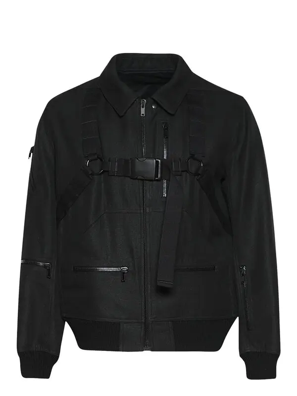 Rick Owens Imbottito Blixa Bomber Jacket - Black