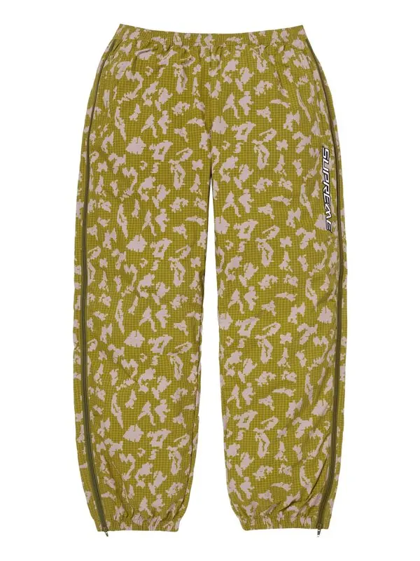 Supreme Ripstop Warm Up Pant - Green