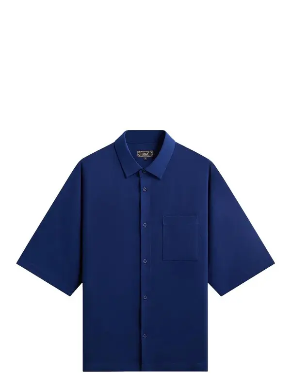Kith Drape Twill Shirt - Blue