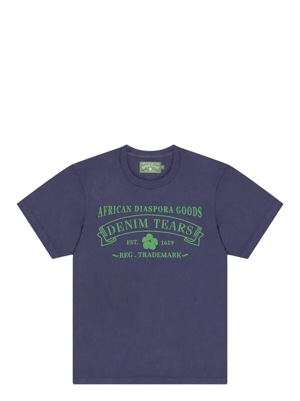 DENIM TEARS Adg T-shirt - Purple
