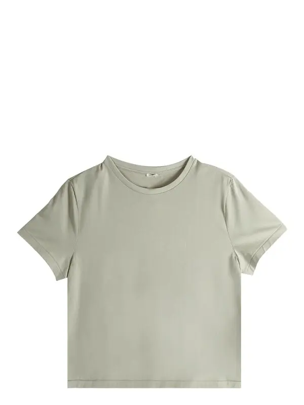 AMOMENTO Basic" T-shirt - Grey