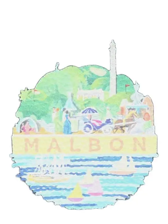 MALBON Bermuda Mallet Cover - Blue