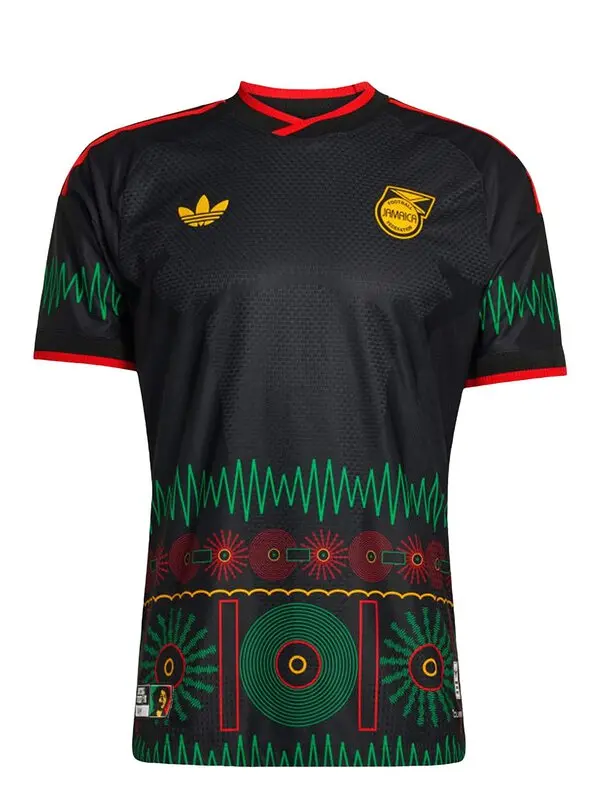 Adidas Jamaica 26 X Bob Marley Authentic Jersey - Black