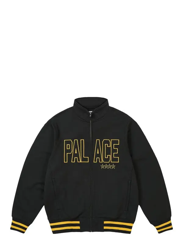 PALACE Sporty Zip Funnel Track Jacket - Black