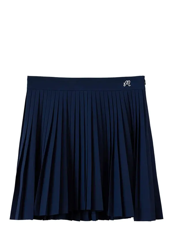MALBON Pleated Skirt - Blue
