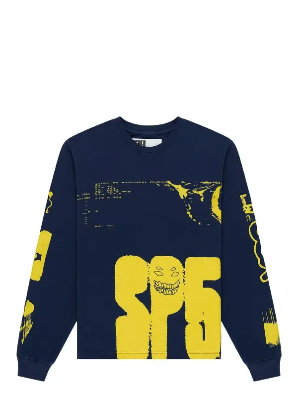 SP5DER X-ray Long-sleeve - Blue