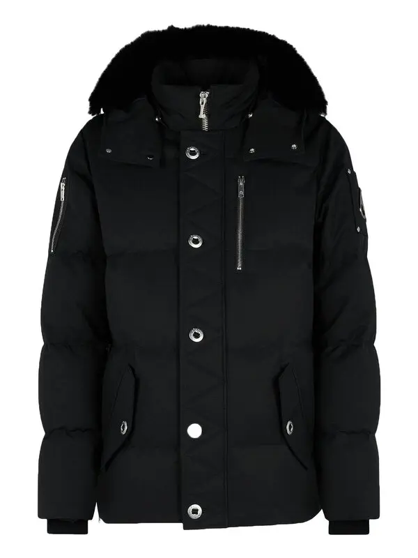 Moose Knuckles 3q Down Parka - Black
