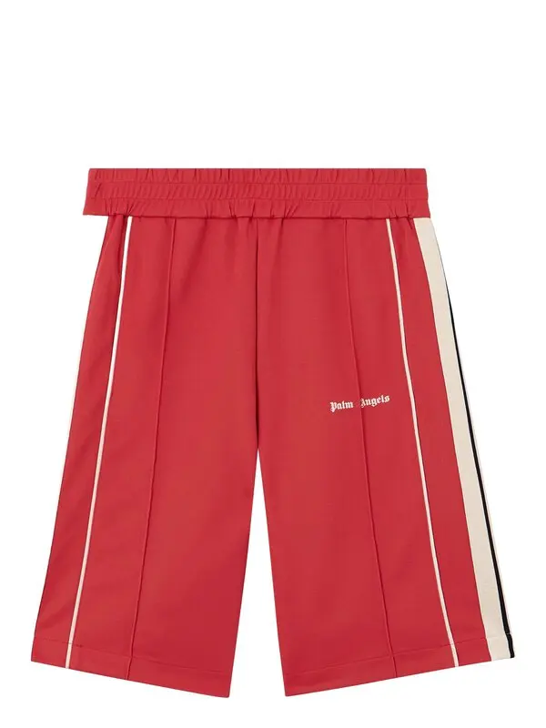 Palm Angels Classic Logo Track Shorts - Red