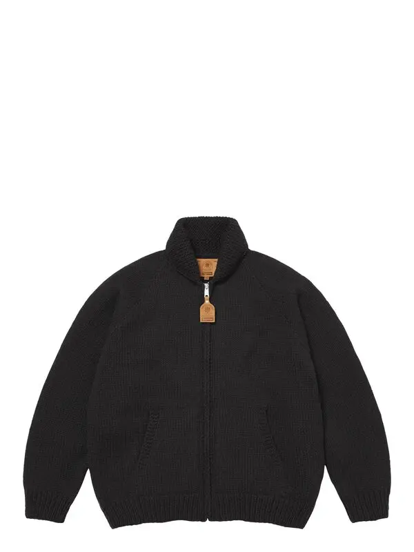 Supreme Ghostface Cowichan Sweater - Black