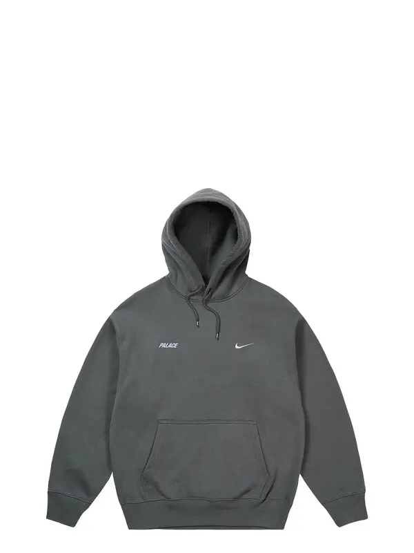 PALACE X Nike Font Swoosh Hood - Grey