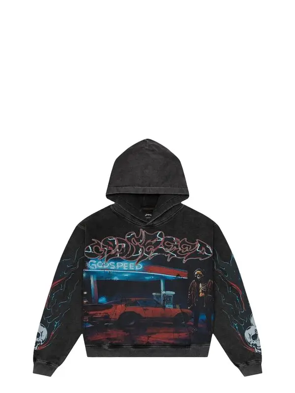 GODSPEED Pit Stop Hoodie - Black