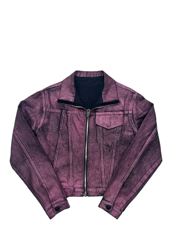 SP5DER X Levi's Metallic Wash Jacket - Pink