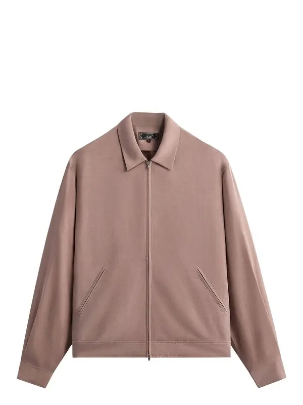 Kith Cupro Linen Blouson Jacket - Pink