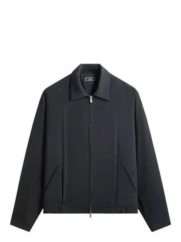 Kith Drape Twill Connor Blouson Jacket 2.0 - Black