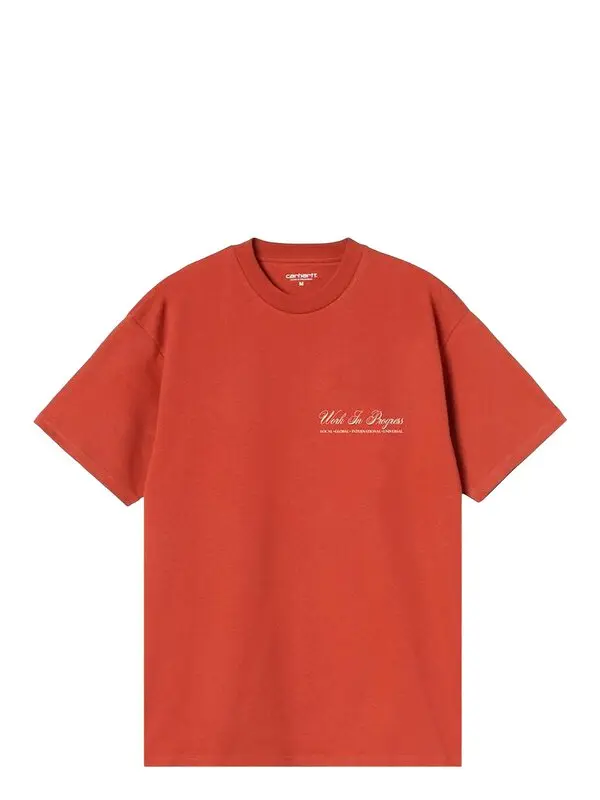 Carhartt Work In Progress Short-sleeve T-shirt - Red