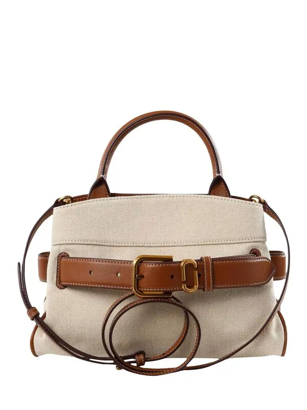 Marc Jacobs The Small Satchel Canvas Bag - Tan