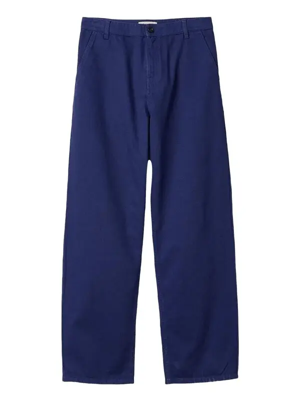 Miu Miu Gabardine Trousers - Blue