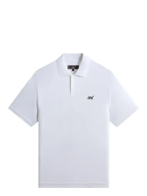 Kith Pique Ainslie Polo - White