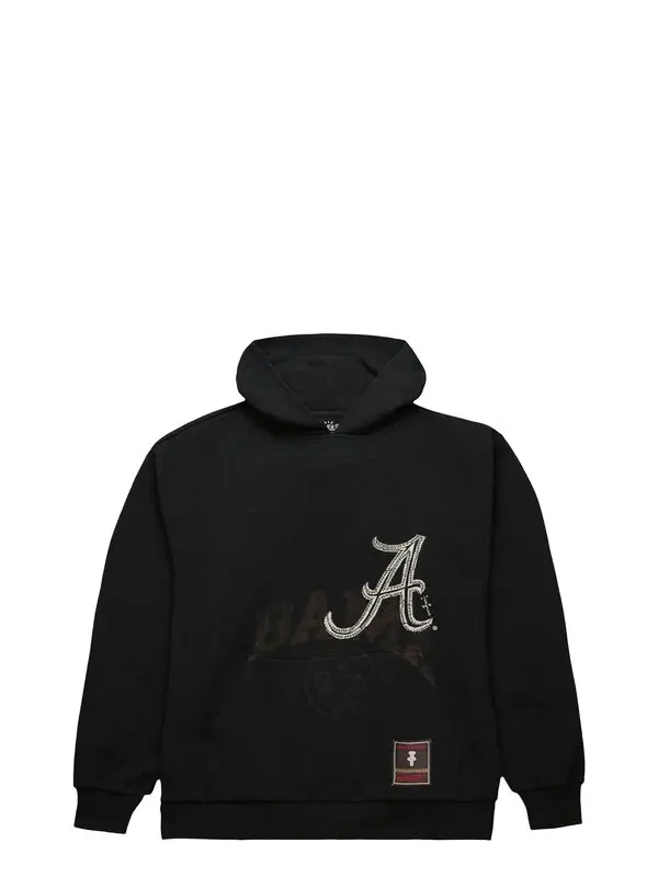 TRAVIS SCOTT Cactus Jack X Mitchell & Ness Alabama Crimson Tide Pullover Hoodie - Black
