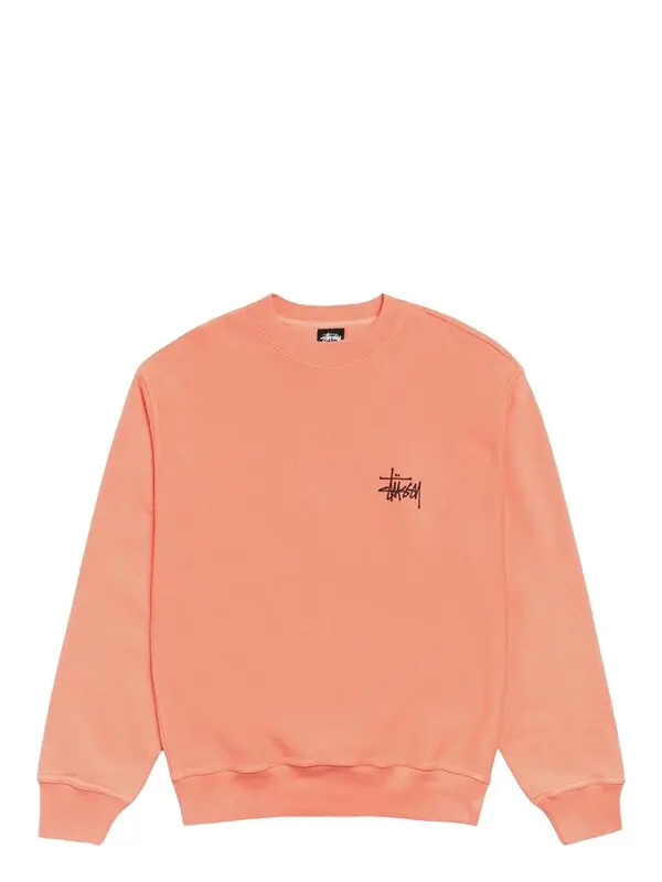 StÜssy Basic Pigment Dyed Crewneck Sweatshirt - Multicolor