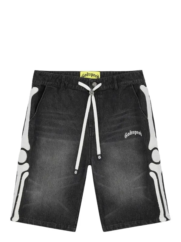 GODSPEED Fémur Denim Shorts - Black