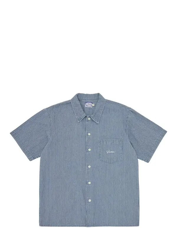 CORTEIZ Ardwear Work Shirt Striped Cotton - Blue