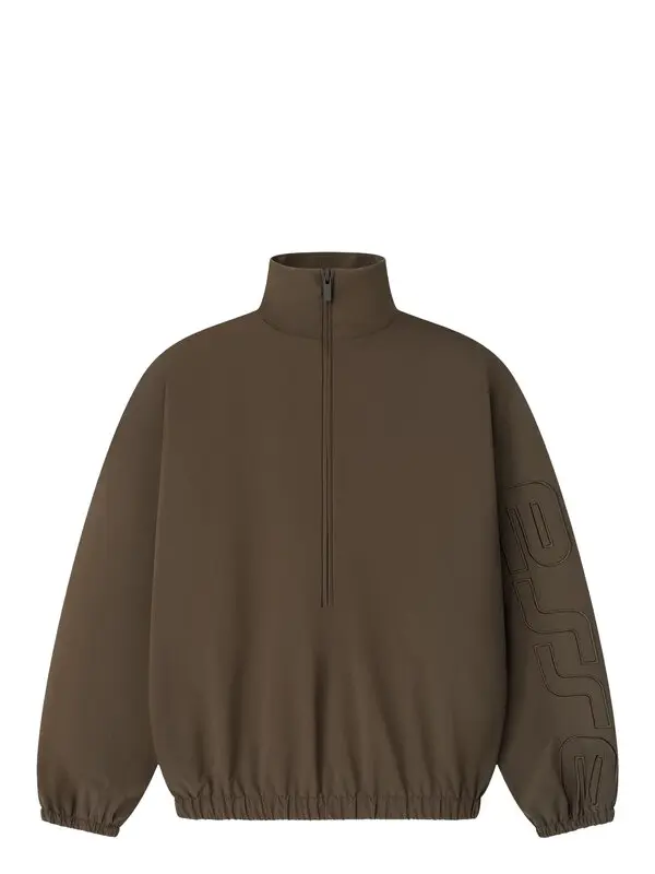 Fear Of God Active Trace Half Zip Track Jacket - Brown