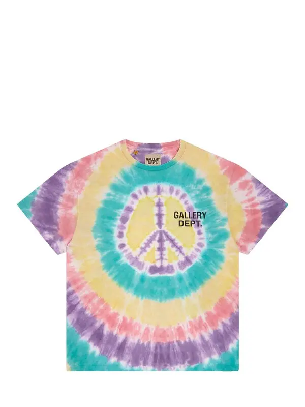 GALLERY DEPT. Peace Tie Dye T-shirt - Multicolor