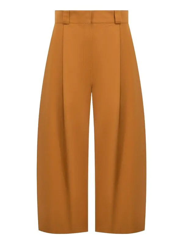 Balenciaga Long Bermuda Pants - Brown