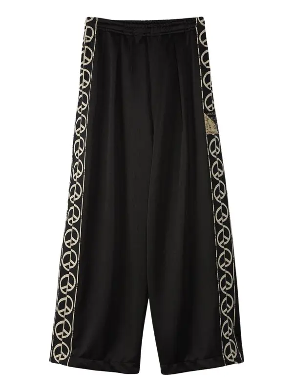 Kapital Smooth Jersey Th.d.d. Baggy Track Pants - Black