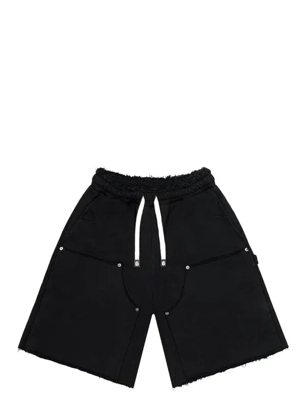 GODSPEED Distressed Carpenter Shorts - Black