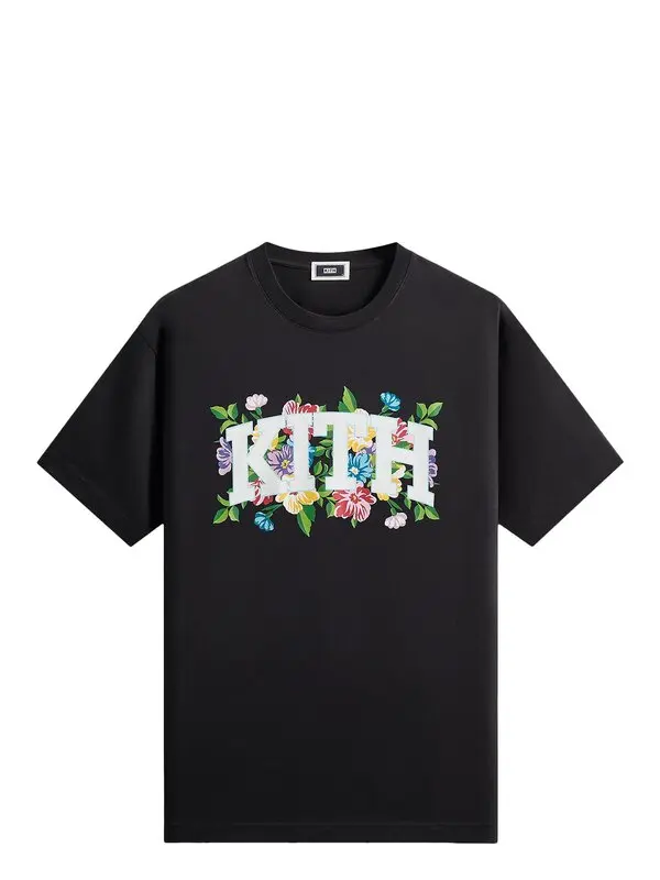 Kith Floral Arch Tee - Black