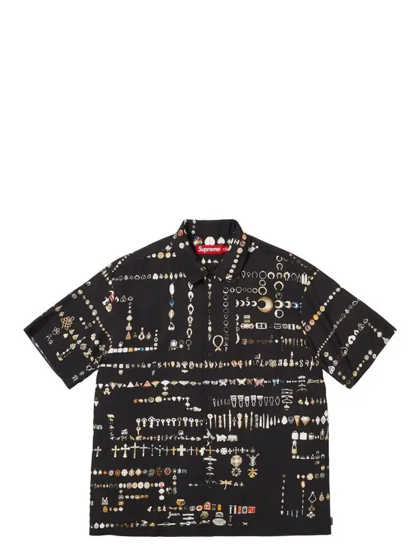 Supreme X Mike Kelley Short-sleeve Shirt - Black