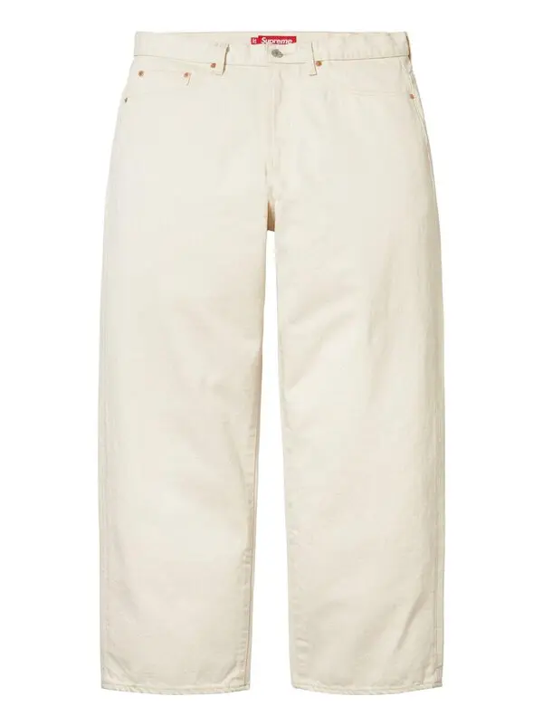 Supreme Baggy Selvedge Jean - Cream