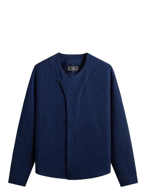 Kith Indigo Seersucker Townsend Shirt - Blue