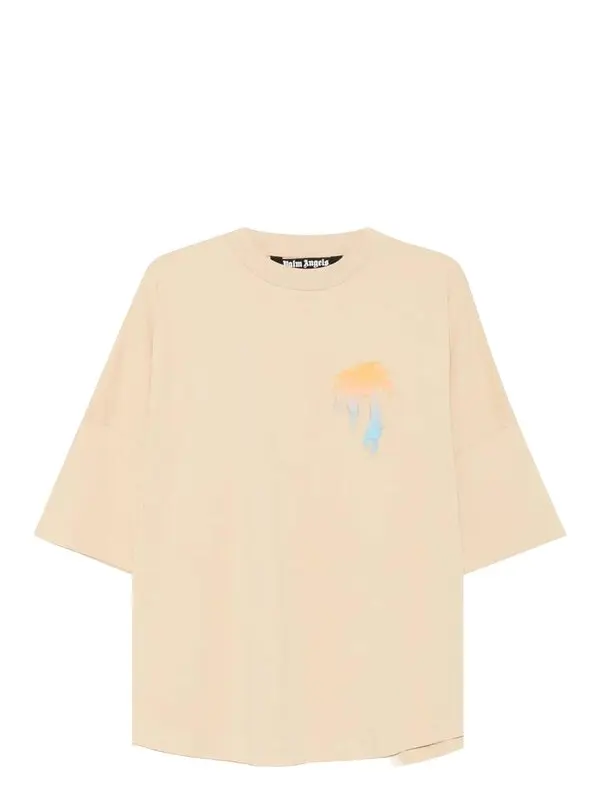 Palm Angels I Love Pa Over Tee - White